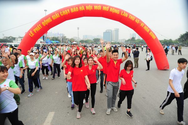 Launching ceremony of the 45th Hanoimoi Newspaper Open Running ...
