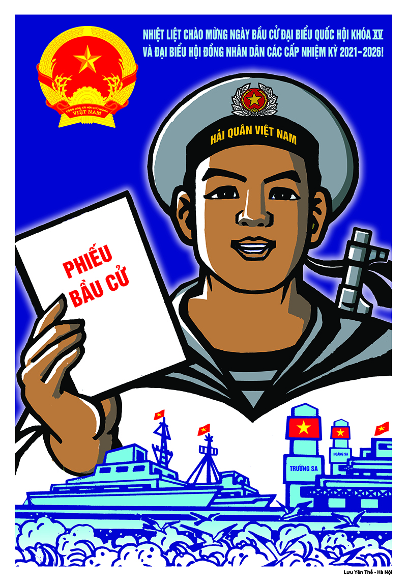 Excellent posters for the communication of the election of the 15th ...