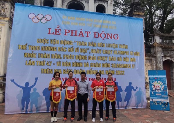 Dong Da District organized the launch of "People practice sports ...
