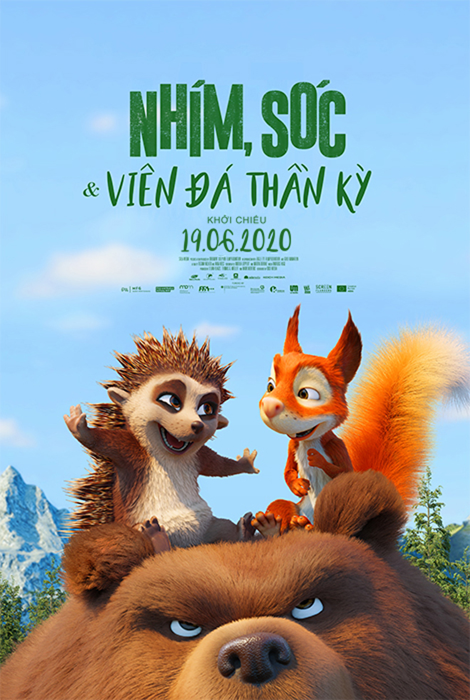 “Nhím, Sóc và viên đá thần kỳ” – chuyến phiêu lưu của tình bạn và lòng ...